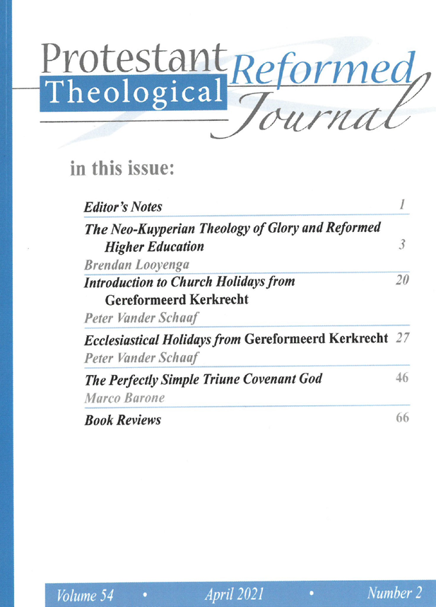 News from our churches – The Standard Bearer Magazine by Reformed Free ...
